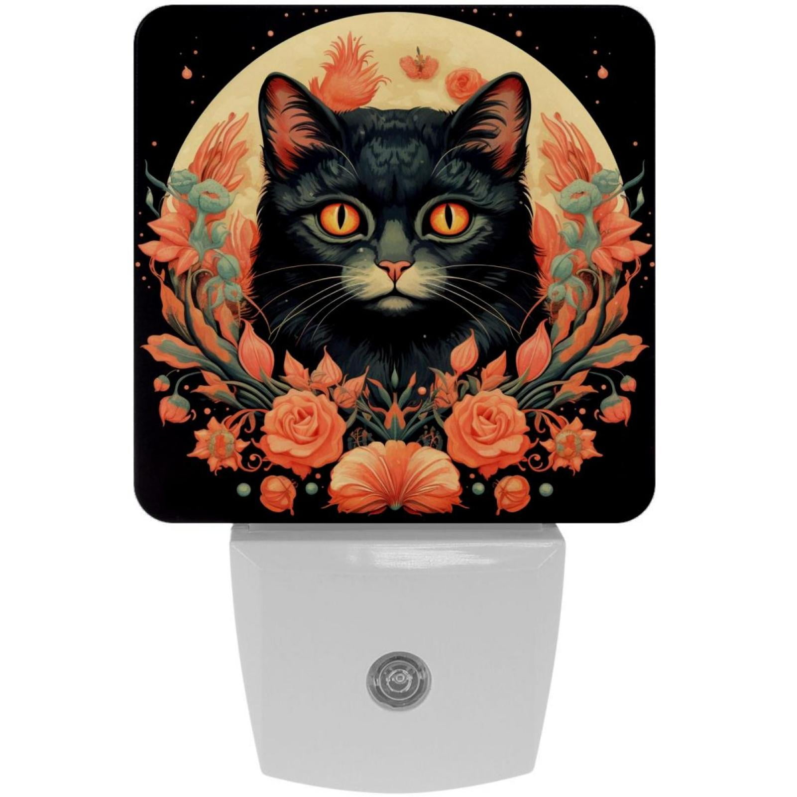 Cats LED Square Night Lights - Energy Efficient and Stylish Bedroom ...