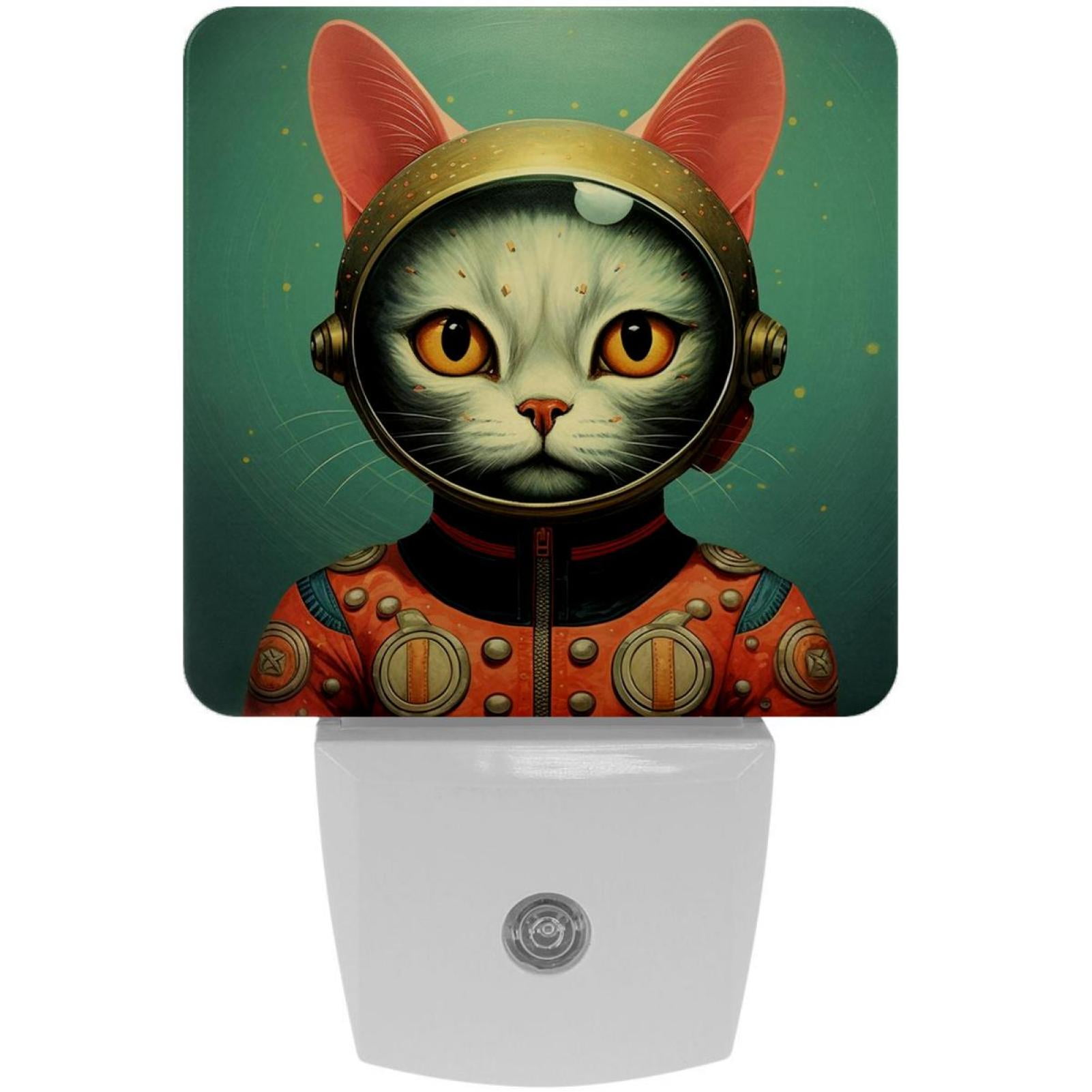 Cats LED Square Night Lights - Energy Efficient and Stylish Bedroom ...