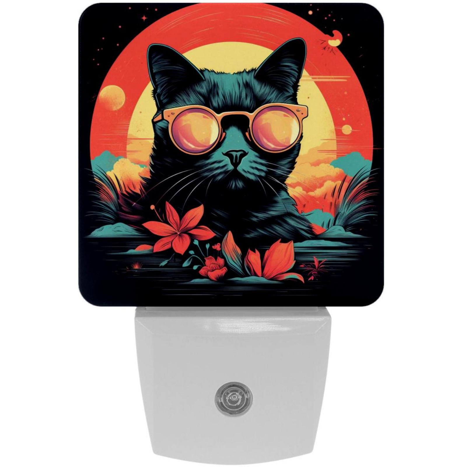 Cats LED Square Night Lights - Illuminating Your Space with Style ...