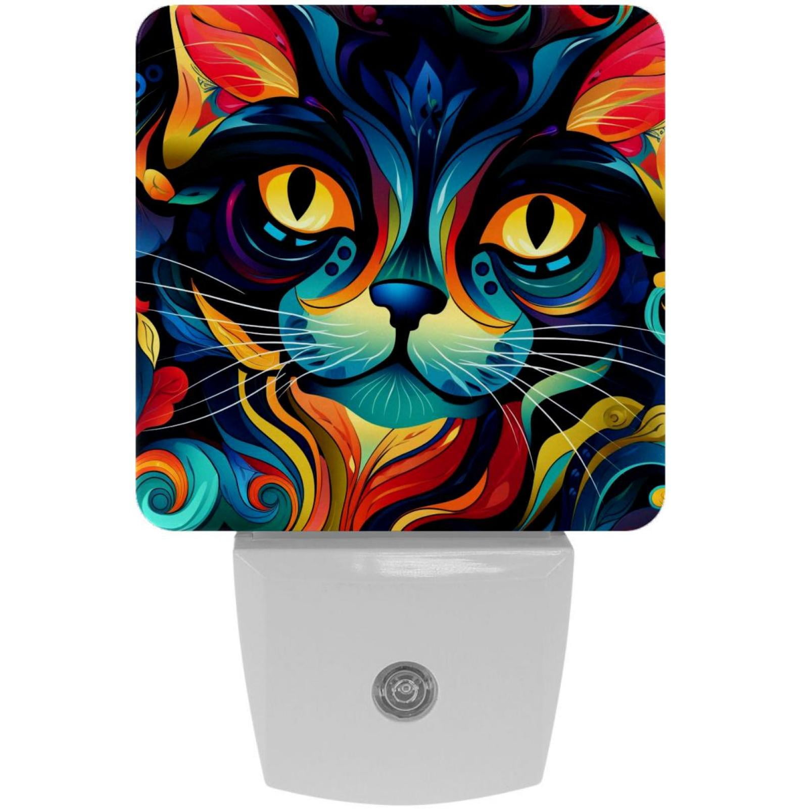 Cats LED Square Night Lights - Illuminating Your Space with Style ...