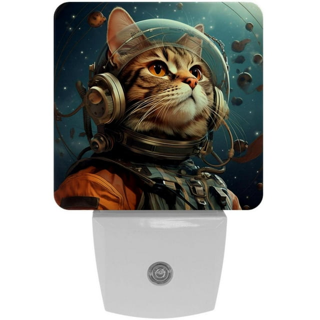 Cats LED Square Night Lights - Modern and Versatile Plug-in Lighting ...