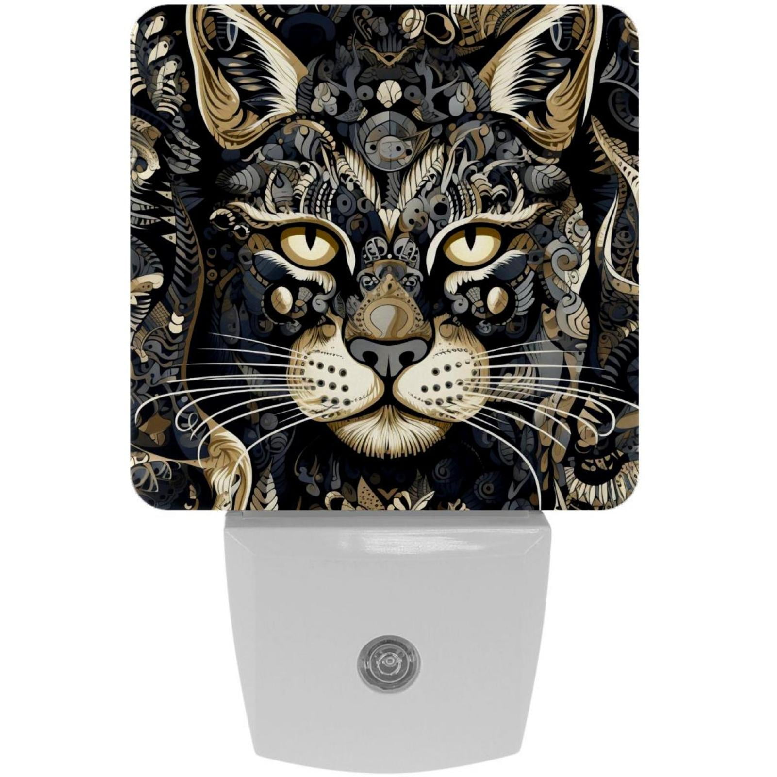 Cats LED Square Night Lights - Modern and Versatile Plug-in Lighting ...