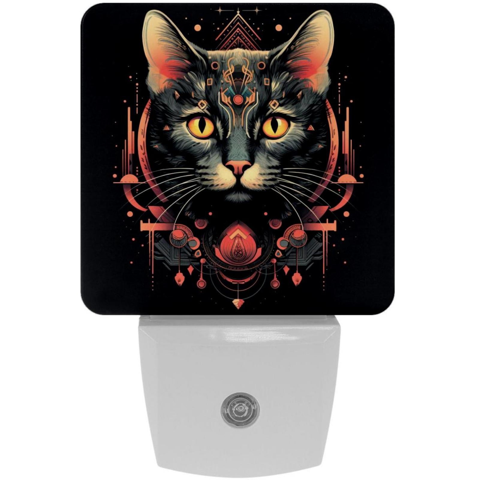 Cats LED Square Night Lights - Modern and Versatile Plug-in Lighting ...