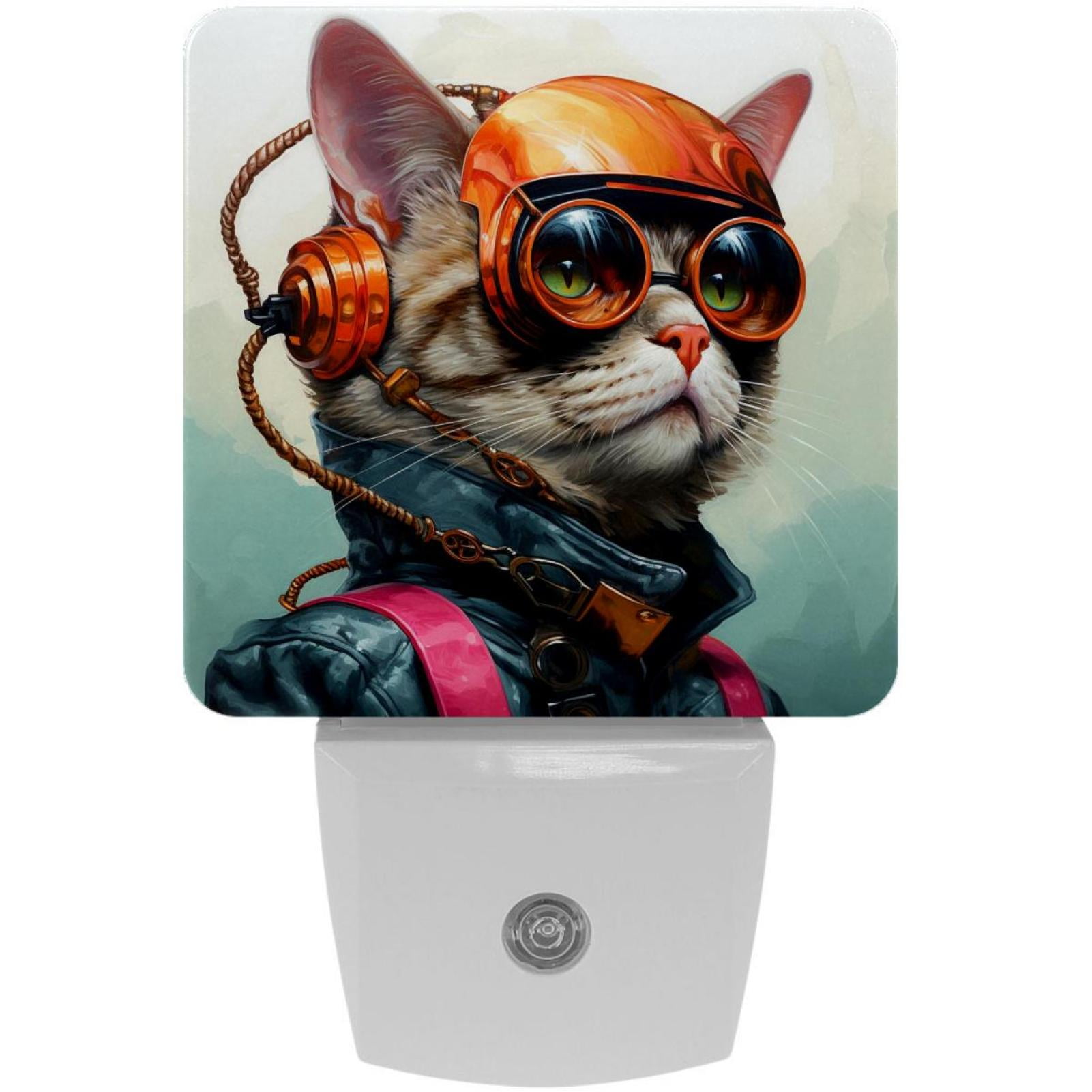 Cats LED Square Night Lights - Stylish and Energy-Efficient ...