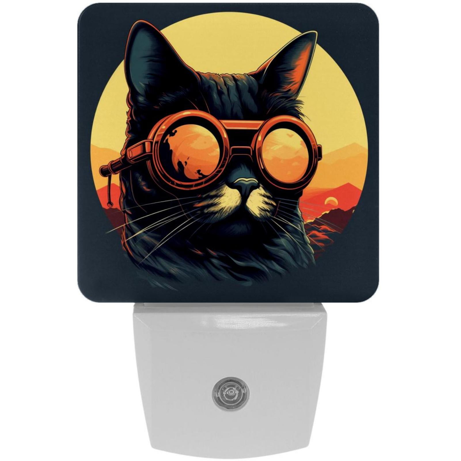 Cats LED Square Night Lights - Stylish and Energy-Efficient Lighting ...