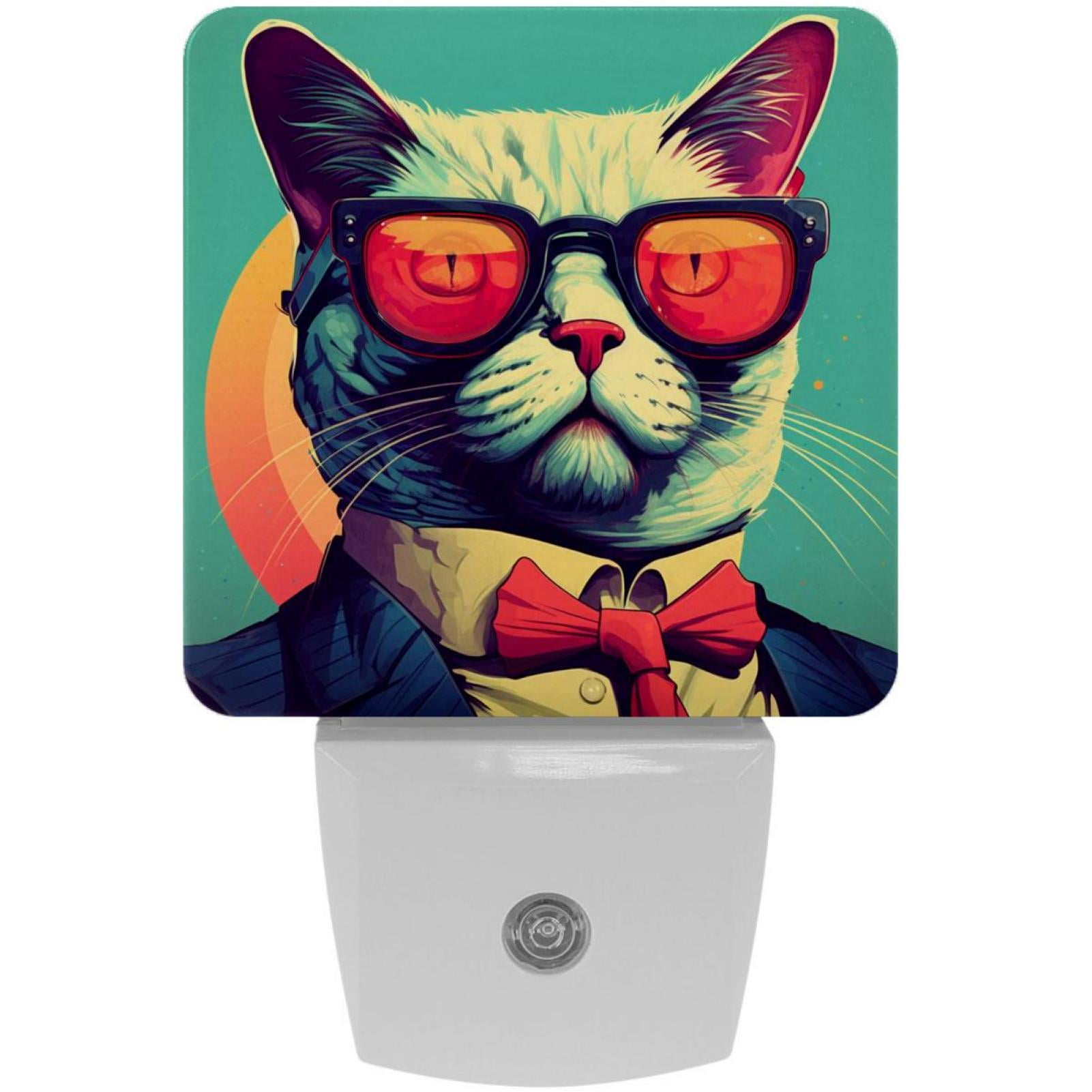 Cats LED Square Night Lights - Stylish and Energy-Efficient Lighting ...