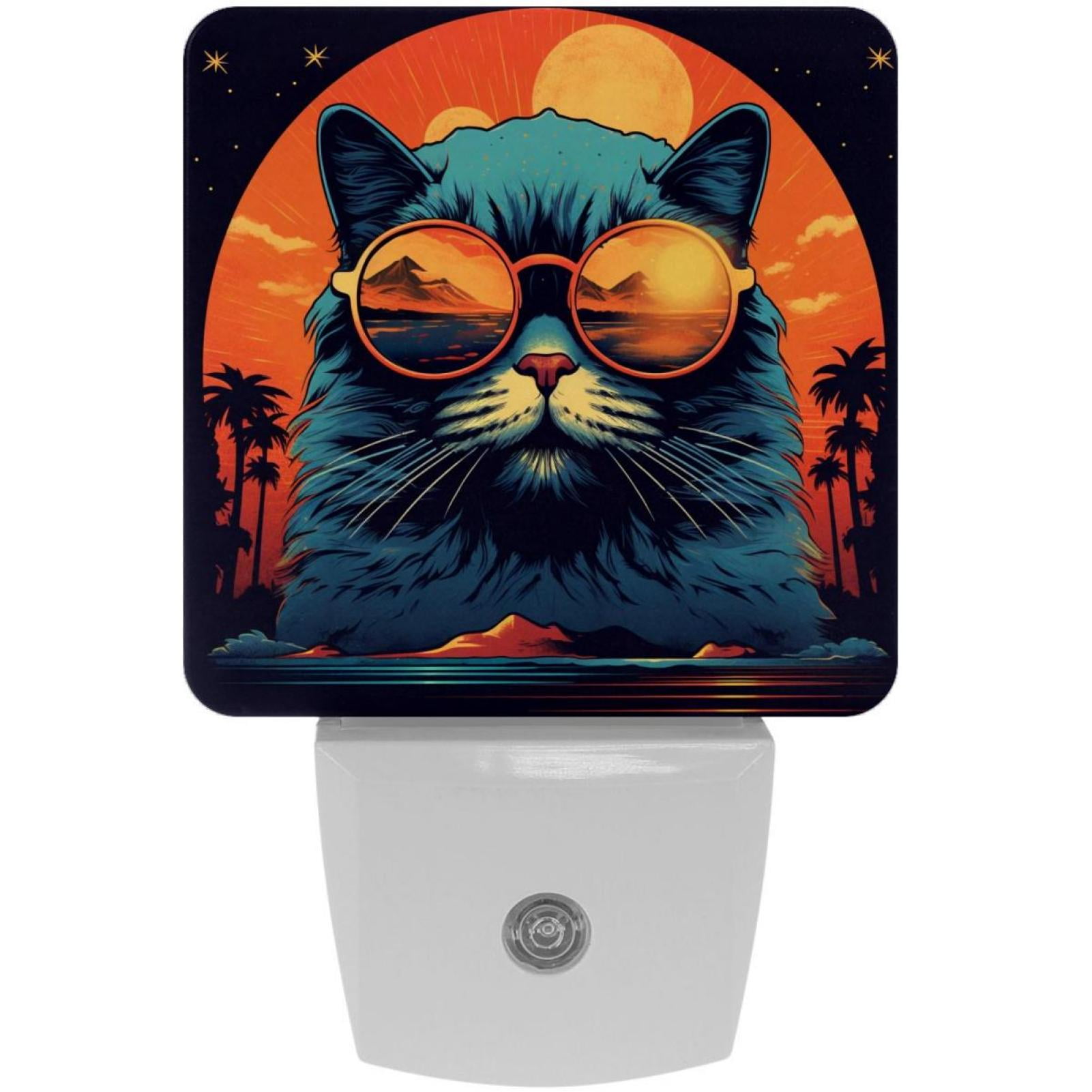 Cats LED Square Night Lights - Stylish and Energy-Efficient Lighting ...