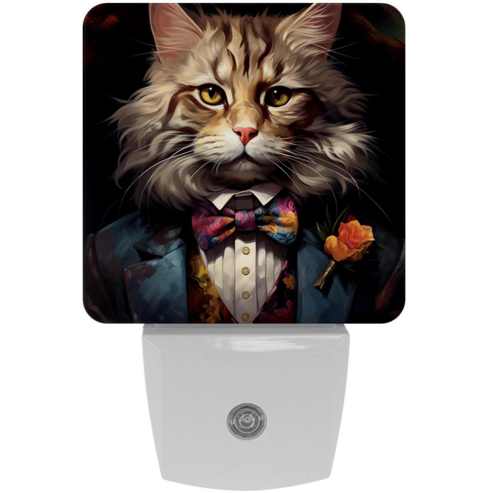 Cats LED Square Night Lights - Stylish and Energy-Efficient Room ...