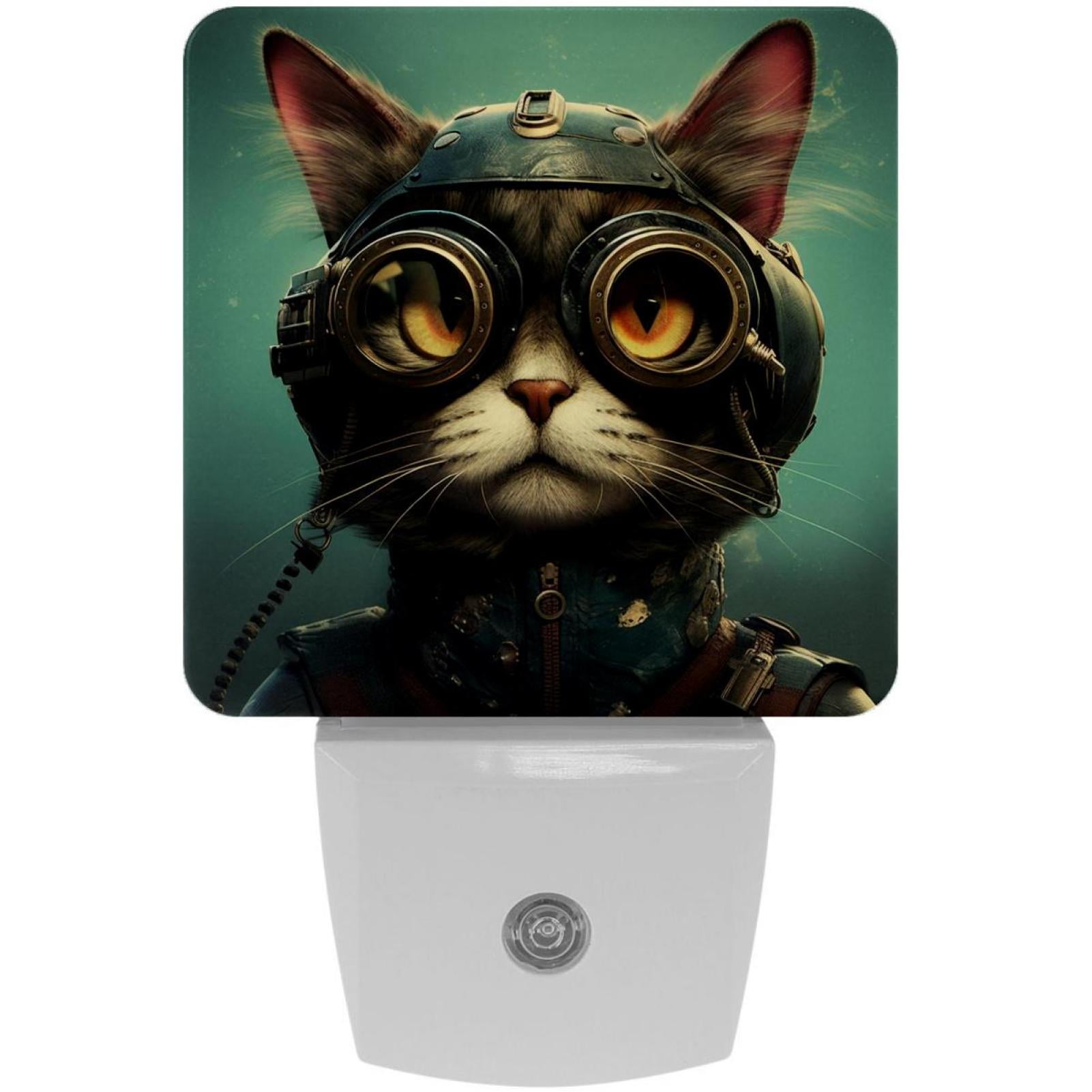 Cats LED Square Night Lights - Stylish and Energy-Efficient Room ...