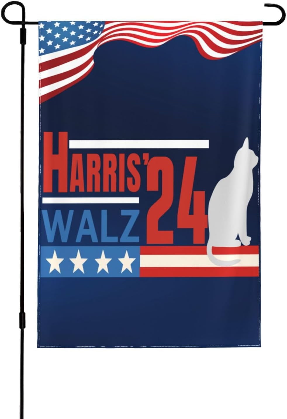 Cats Ladies For Kamala Harris Waltz Flag Ft Kamala Harris For President ...
