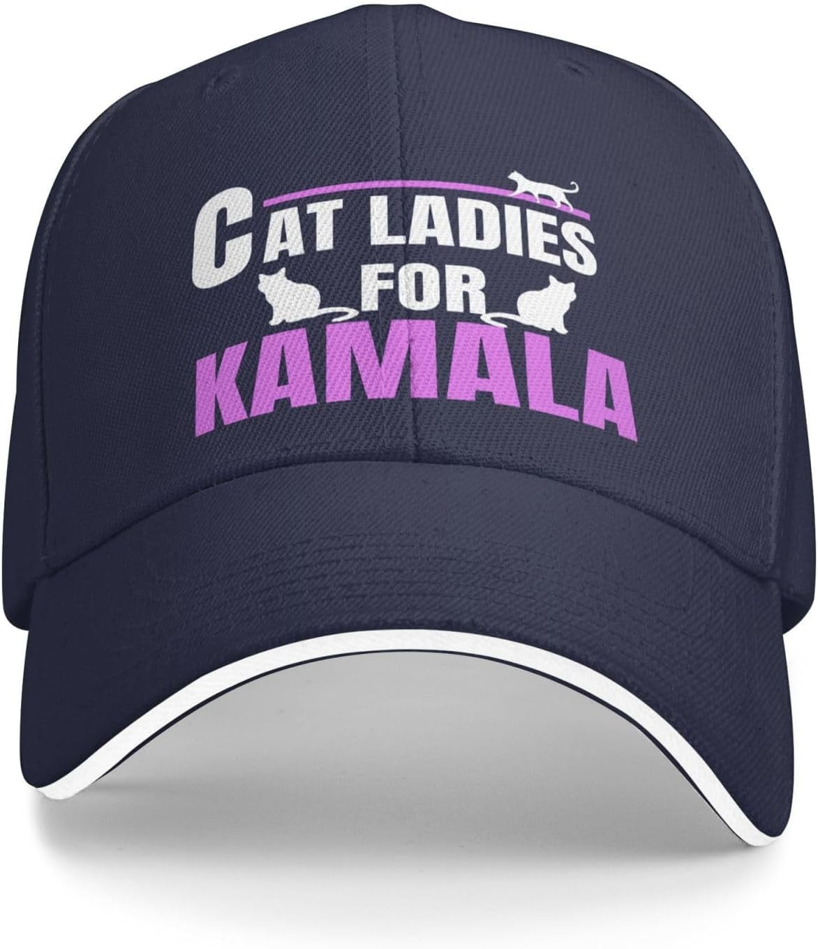 Cats Ladies for Kamala Hat Harris 2024 Kamala Harris for President Pink ...