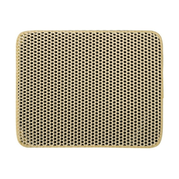 Cats Litter Mat Hollowed Trapping Mat for Small Medium Large Cats Less ...