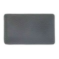 Cats Litter Mat Honeycomb Double Layer Trapping Mat Waterproof Urine ...