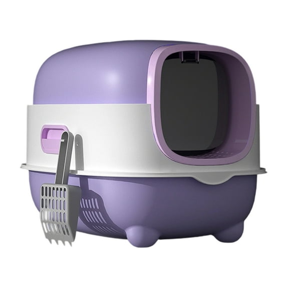 Cats Litter Pans for Older Cats Plastic Small Smooth Surfaces Not Odor ...