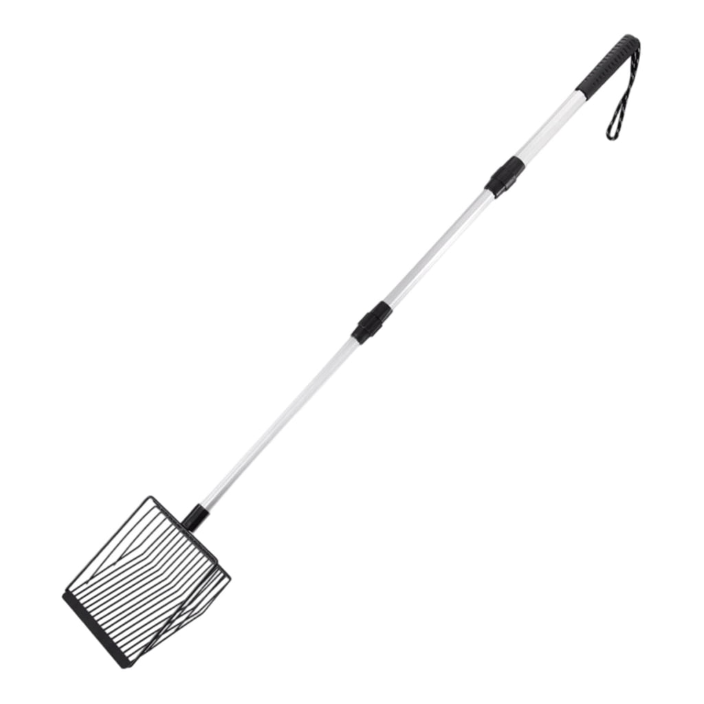 Cats Litter Scooper Deep Shovel Hollow Metal Scoops Metal Handle ...