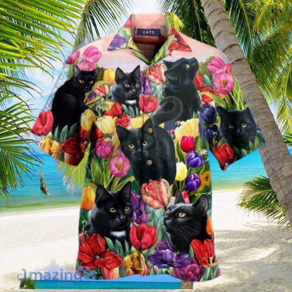 Cats Love Flowers Color Limited Hawaiian Shirt Best Gift For Men Women ...