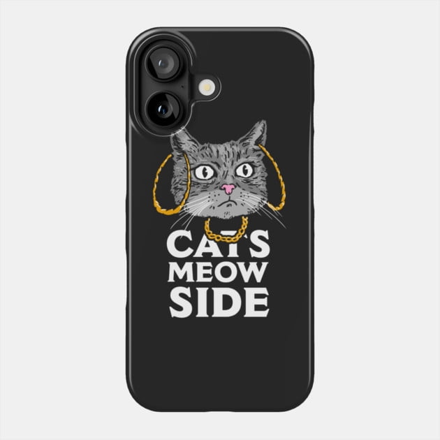 Cats Meow Side Funny Animal Graphic Protective Case for Apple iPhone 11 ...