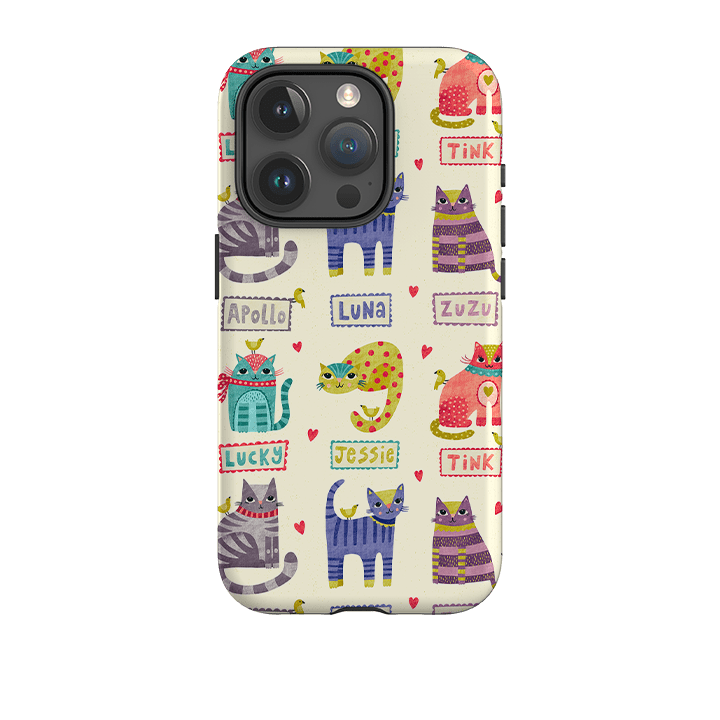 Cats Phone Case Compatible with iPhone 11 to 16 Pro Max - Walmart.com