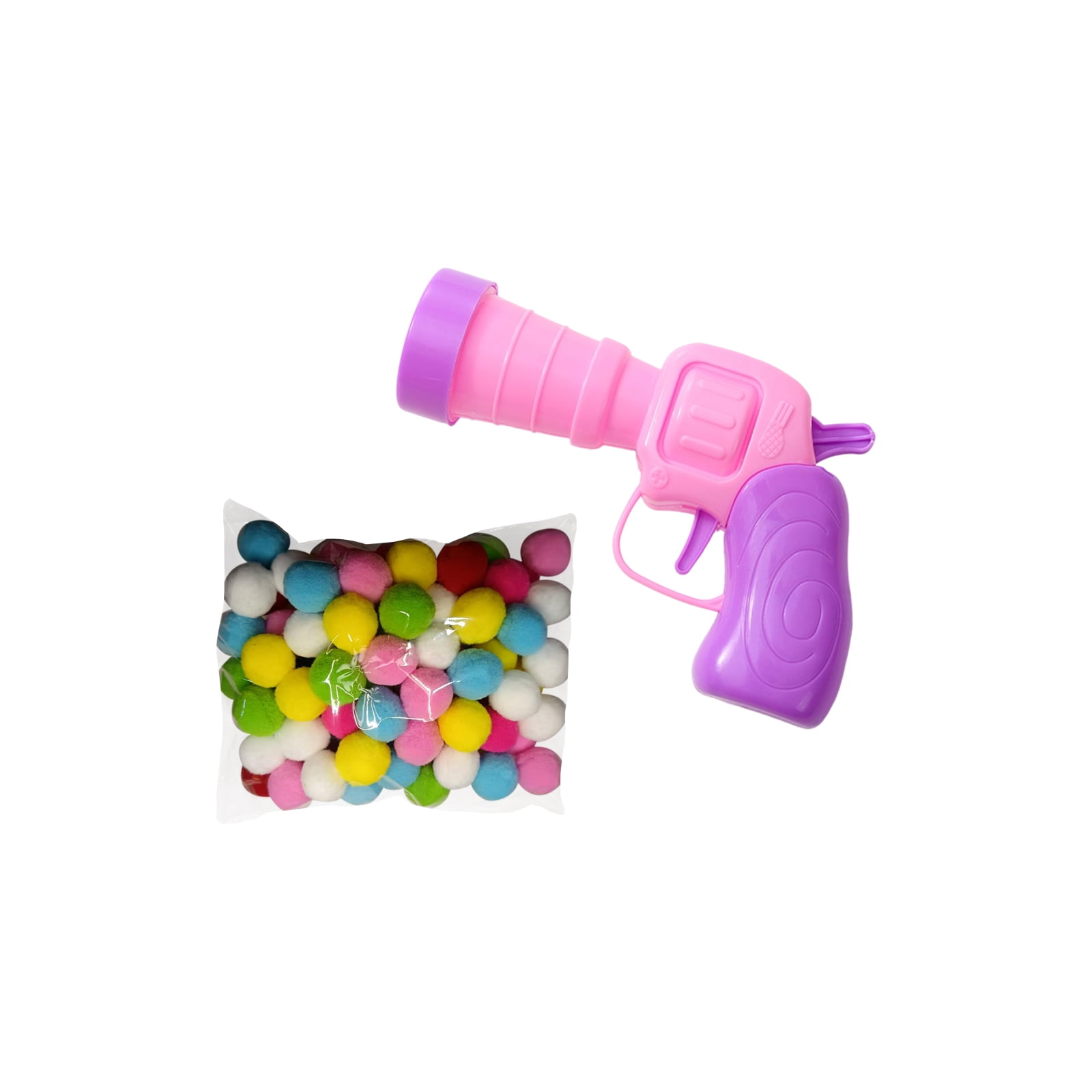 Cats Plush Ball Launcher Gun For Self-Entertainment & Interactive Play ...