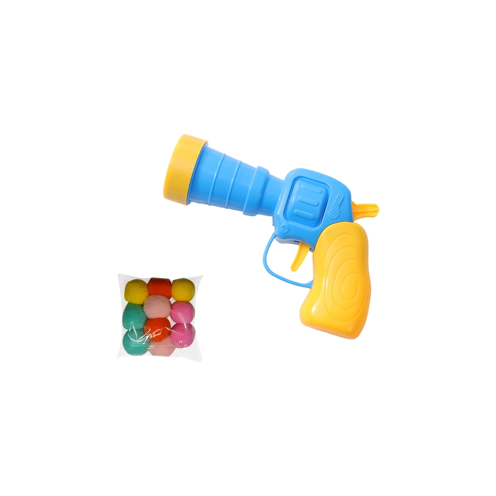 Cats Plush Ball Launcher Set With 10 Balls, Self-Entertainment Silent ...