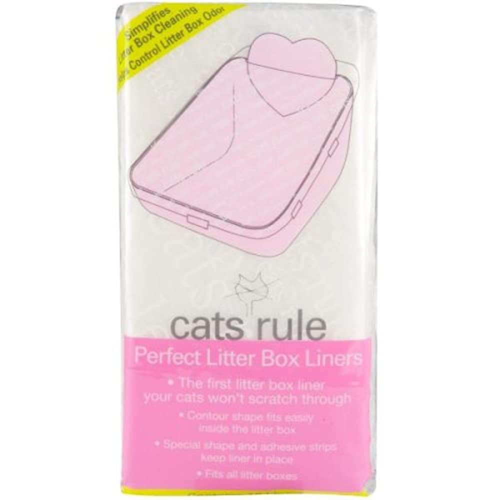 Cats Rule, Cat Litter Box Liners, 10 count - Walmart.com