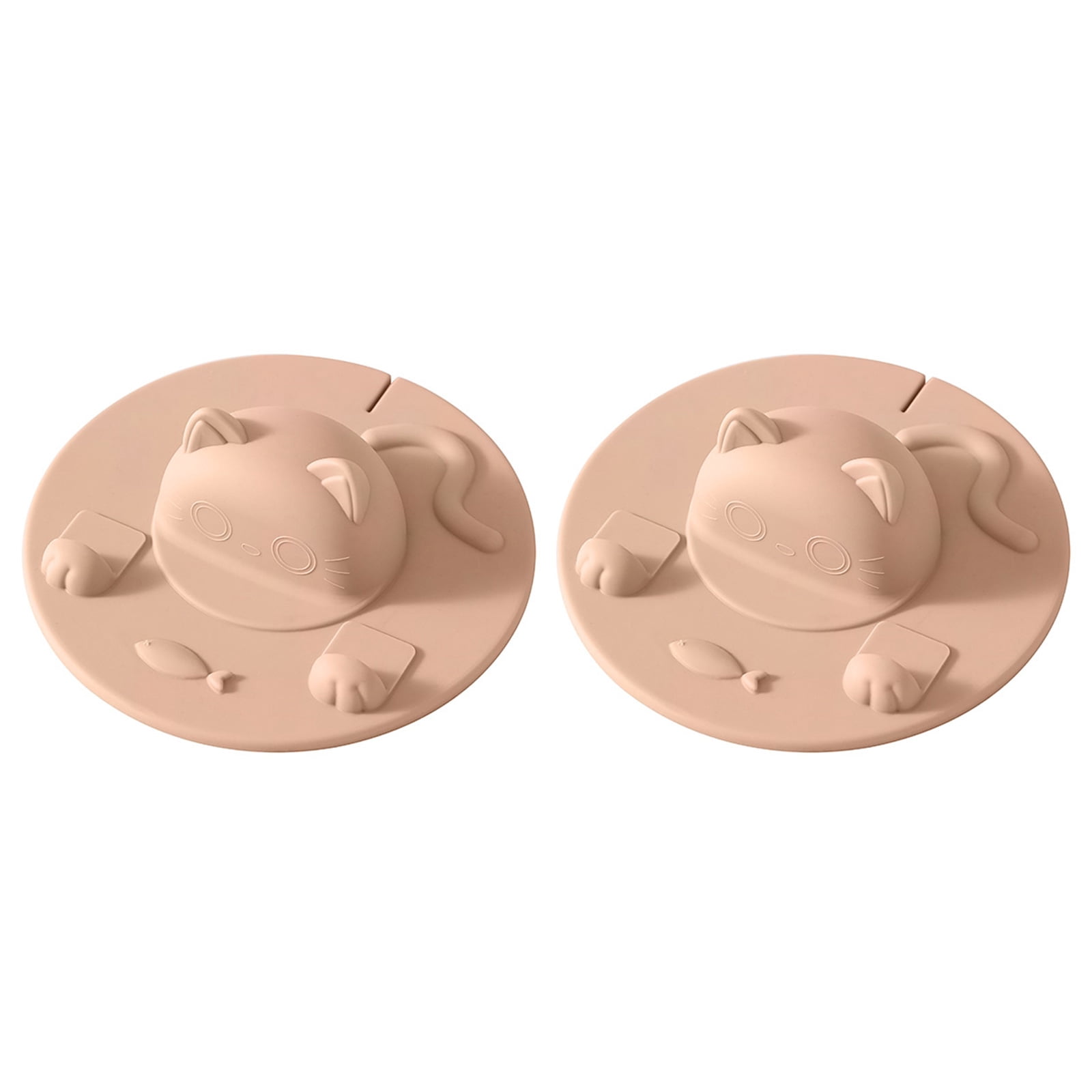 Cats Silicone Cup Lid Dustproof Camping Mug Covers Leakproof Hot Cup ...