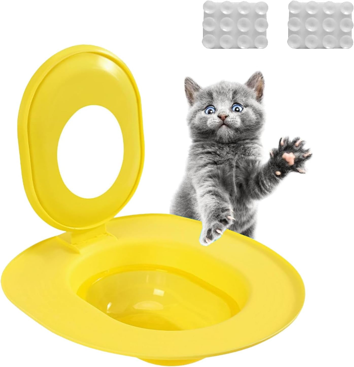 Cats Toilet Seat Training Kit, Cat Toilet Trainer Kits, Cat Potty ...