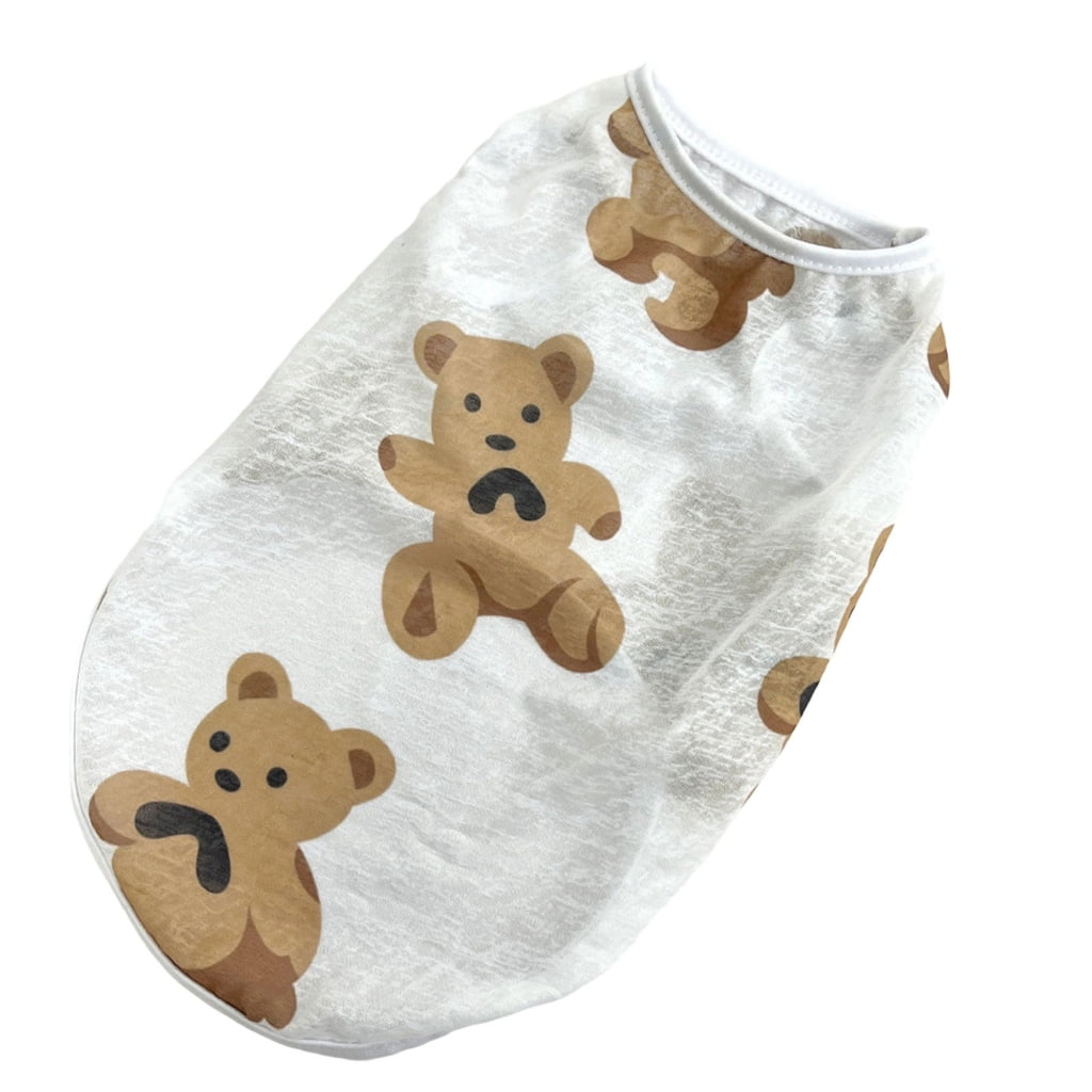 Cats Vest Princess Hawaiian Apparel Elegant Puppy Beach Dress Puppy ...