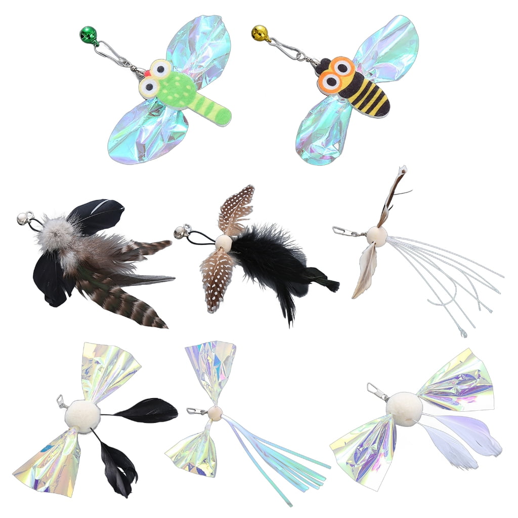 Cats Wand Attachments Train Cats Hunting Ability with Array of ...