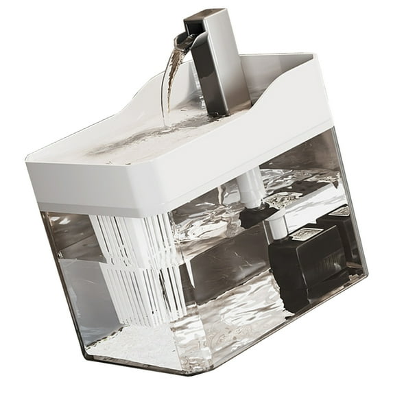 Cats Water Fountain Automatic Dogs Pet Drinking Mute Water Dispenser ...