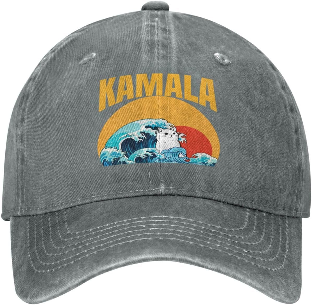 Cats Wave hat Vote for Kamala Harris Walz Waltz 2024 Hat Classic ...