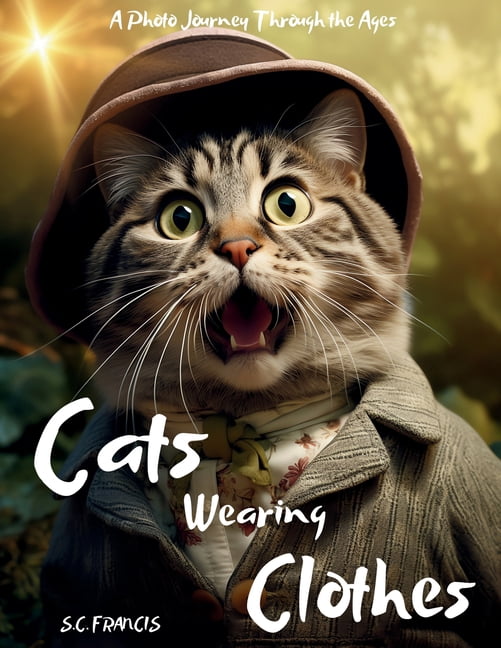 Cats Wearing Clothes: A Photo Journey Through the Ages, (Paperback ...