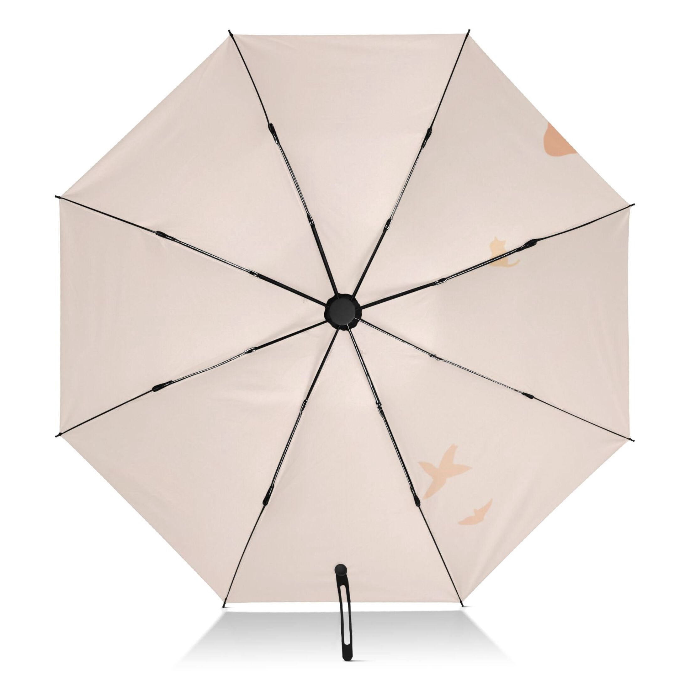 Cats and Birds Silhouettes Extra Large Automatic Umbrella, UV ...