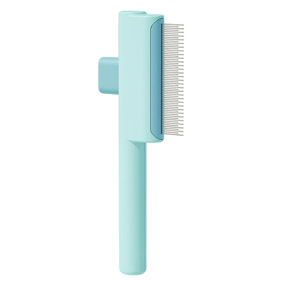 Cats and Dog Self-Cleaning Comb One-Button Detangling and Loose Hair ...