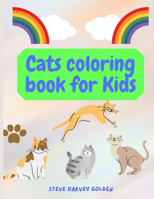 Cats coloring book for Kids: Cats Coloring Book for Preschoolers | Cute ...