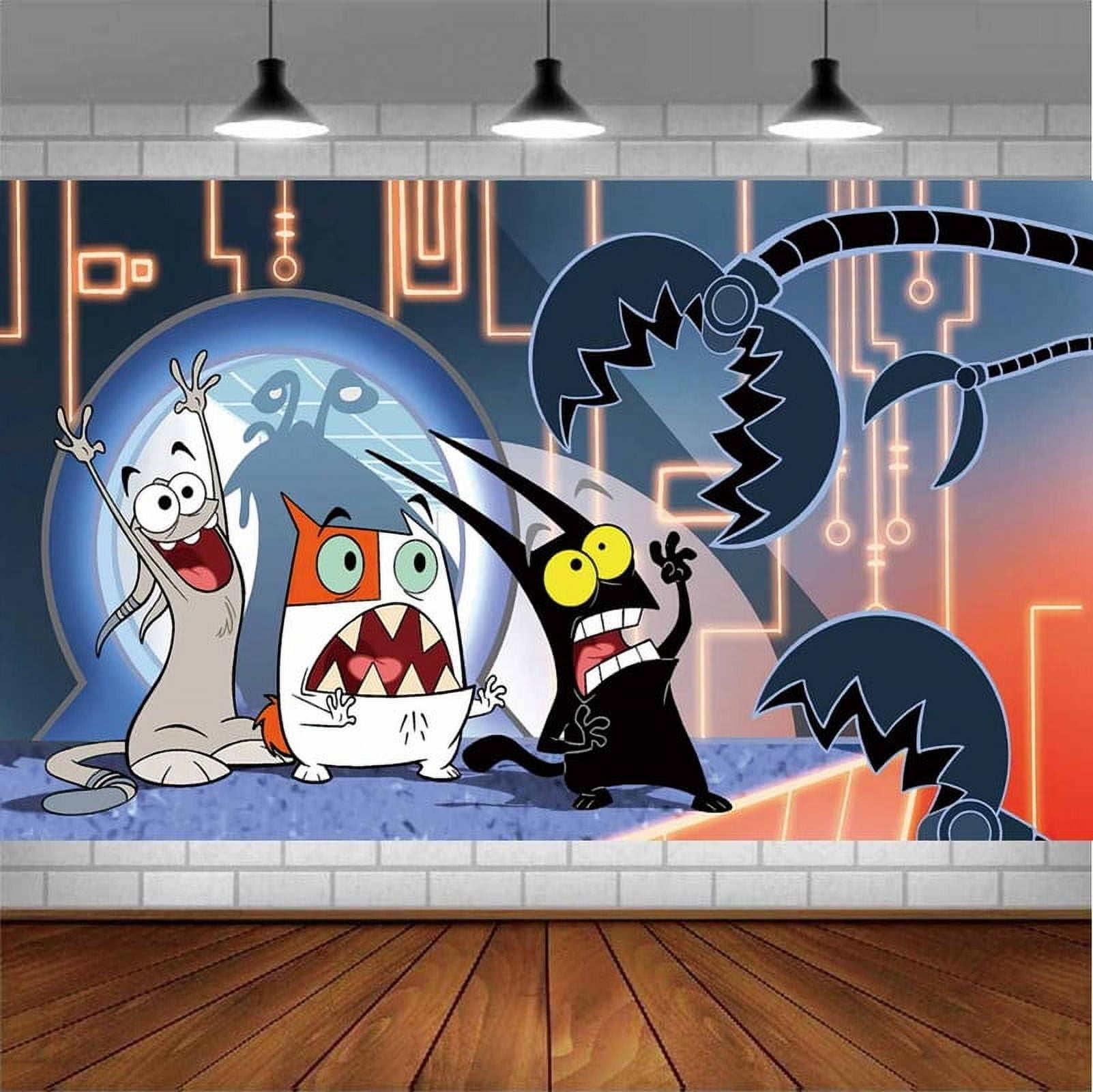 Catscratch Backdrop Banner Party Supplies Poster Movie Theme Background ...