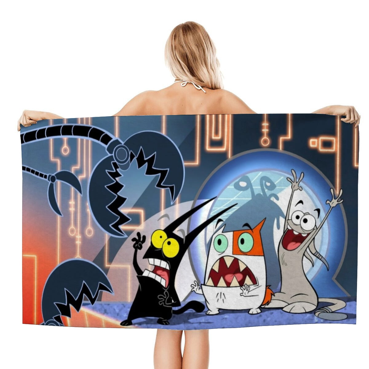 Catscratch Gifts Beach Towel for Women Girl Birthday Inspired Fan Bath ...
