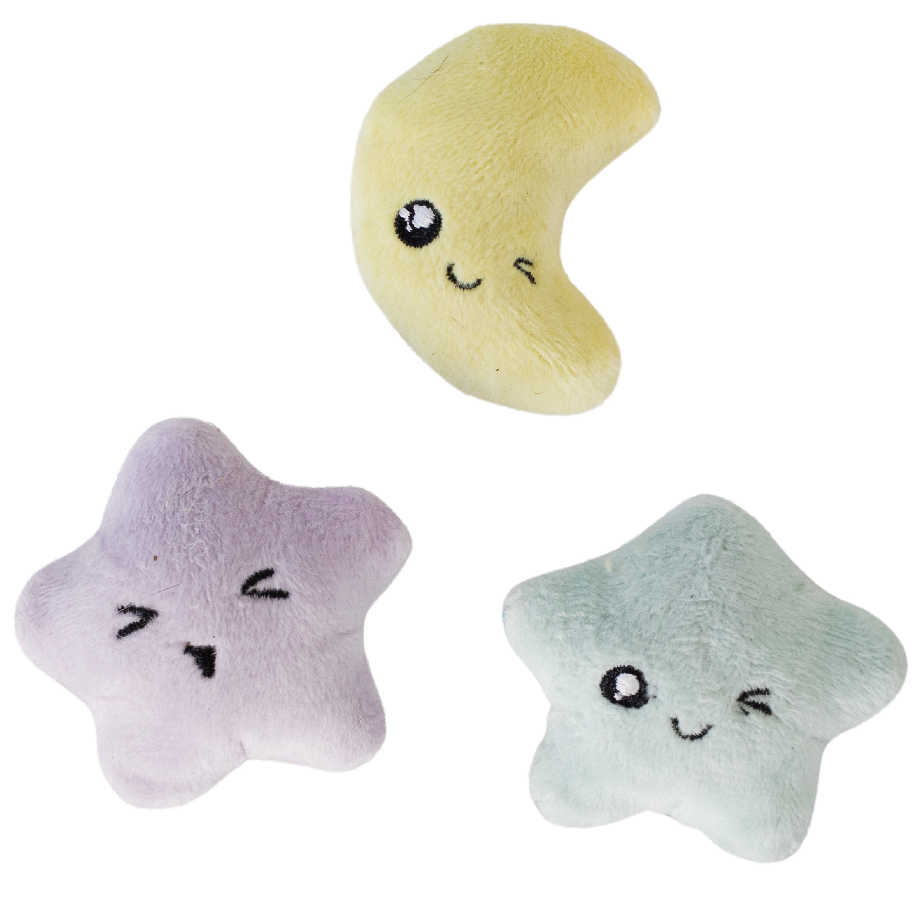 Catstages Toss 'N Twinkle Light-Up Cat Toys with Catnip & Crinkle ...