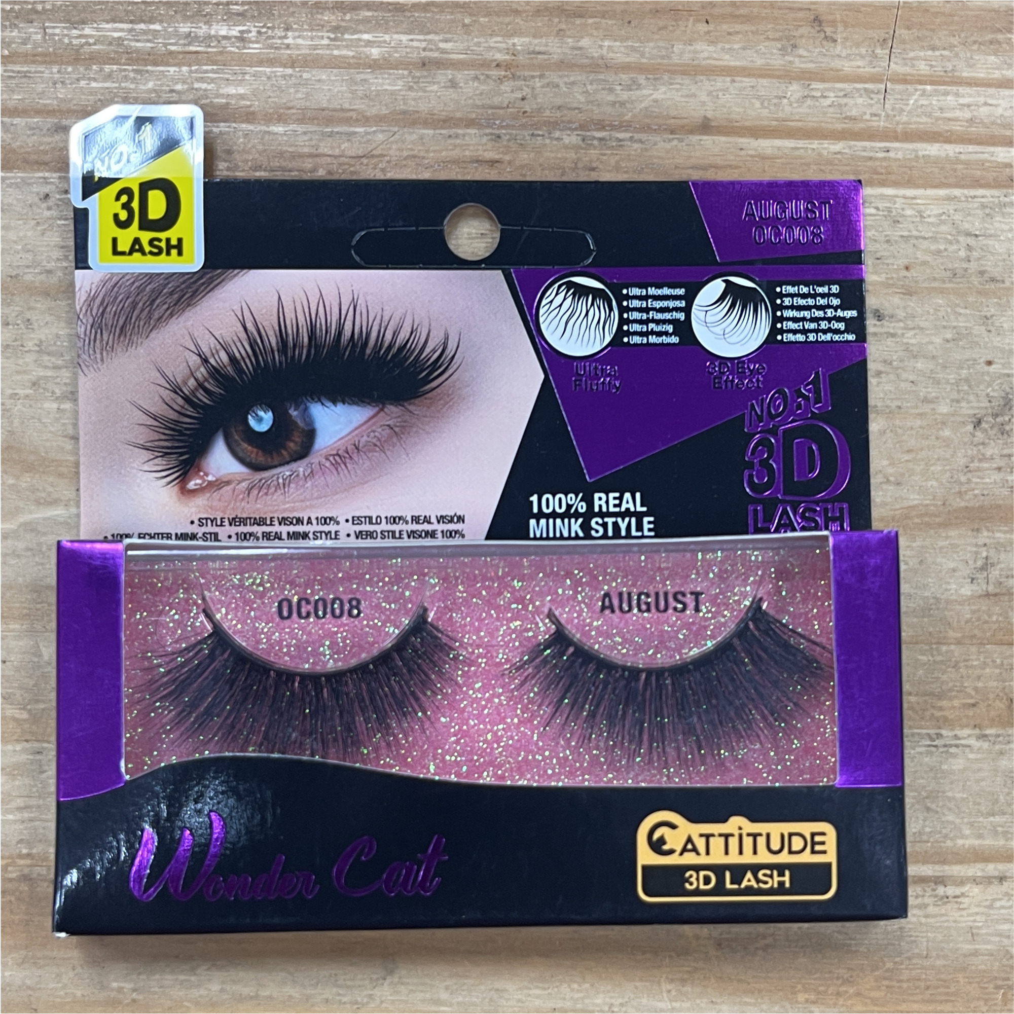 Cattitude 3d Lashes Wonder Cat Faux Mink #August - Walmart.com