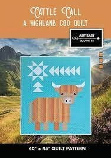 Cattle Call - a Highland Coo Sewing Pattern - Walmart.com