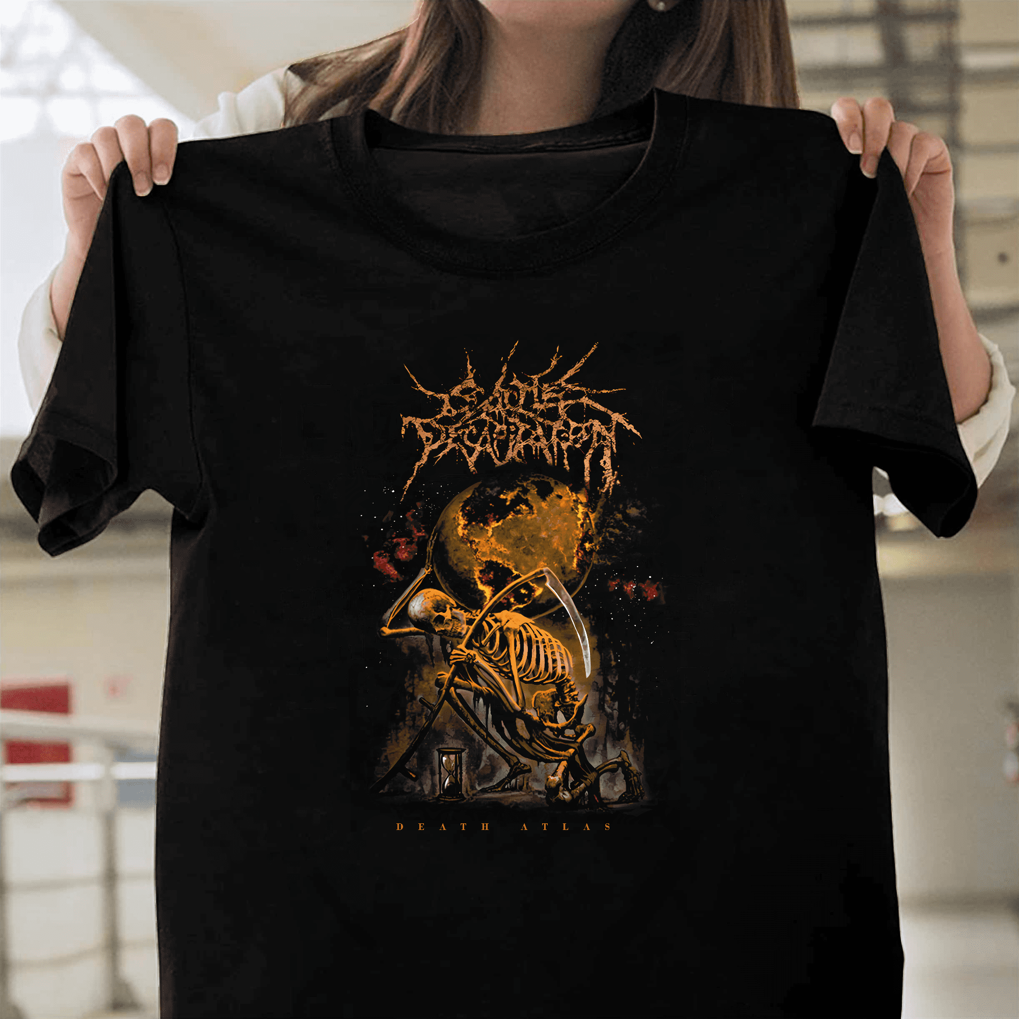 Cattle Decapitation Death Atlas Cover Deathgrind Metal Band Album Art ...