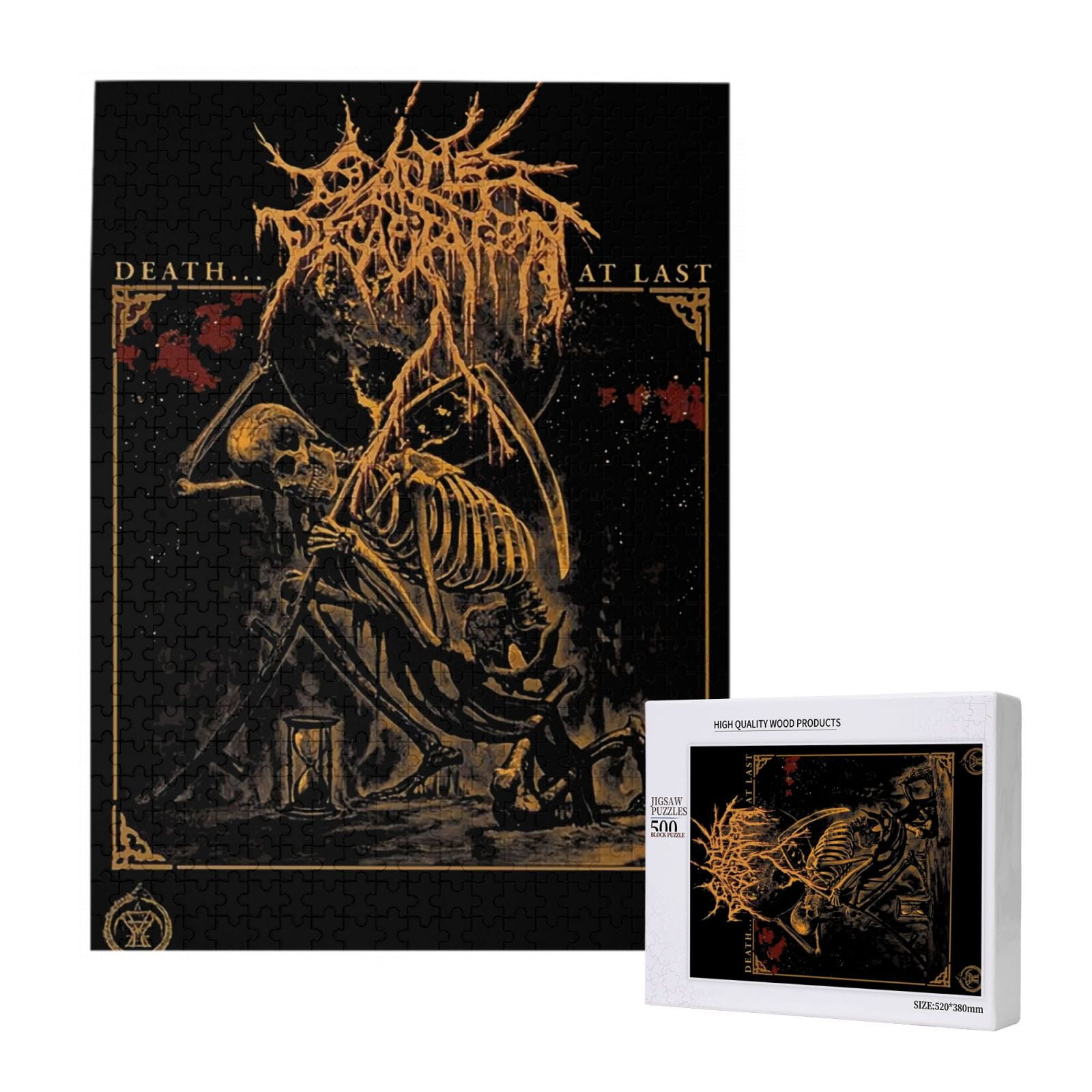 Cattle Decapitation Jigsaw Puzzle Interactive Brain Teaser Board Game ...