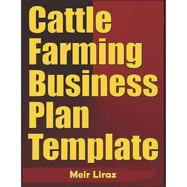 Cattle Farming Business Plan Template - Walmart.com