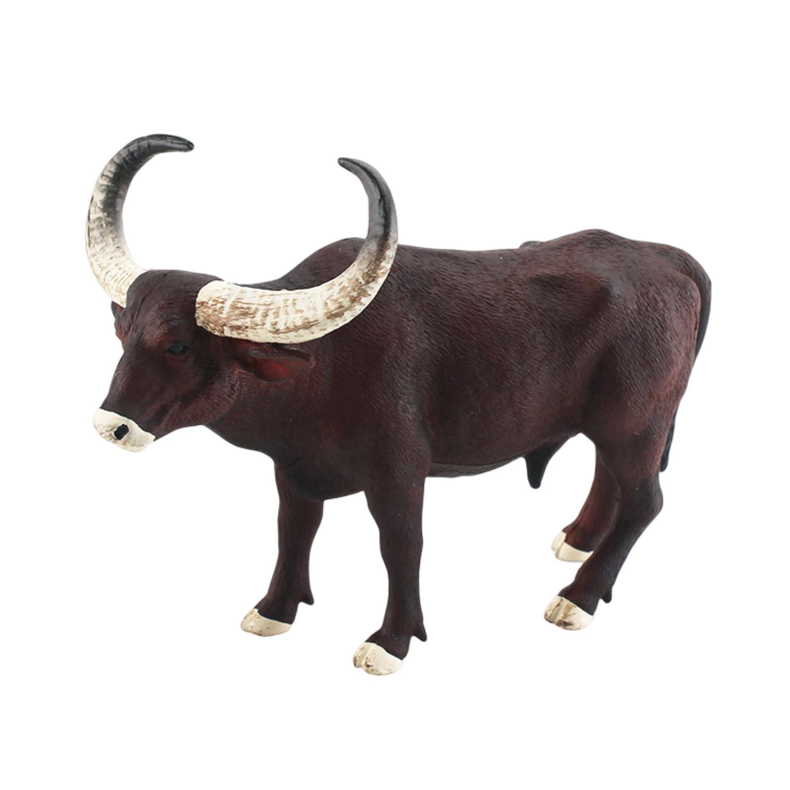 Cattle Figurine Realistic Water Buffalos Bull Cow Muskox Miniature ...