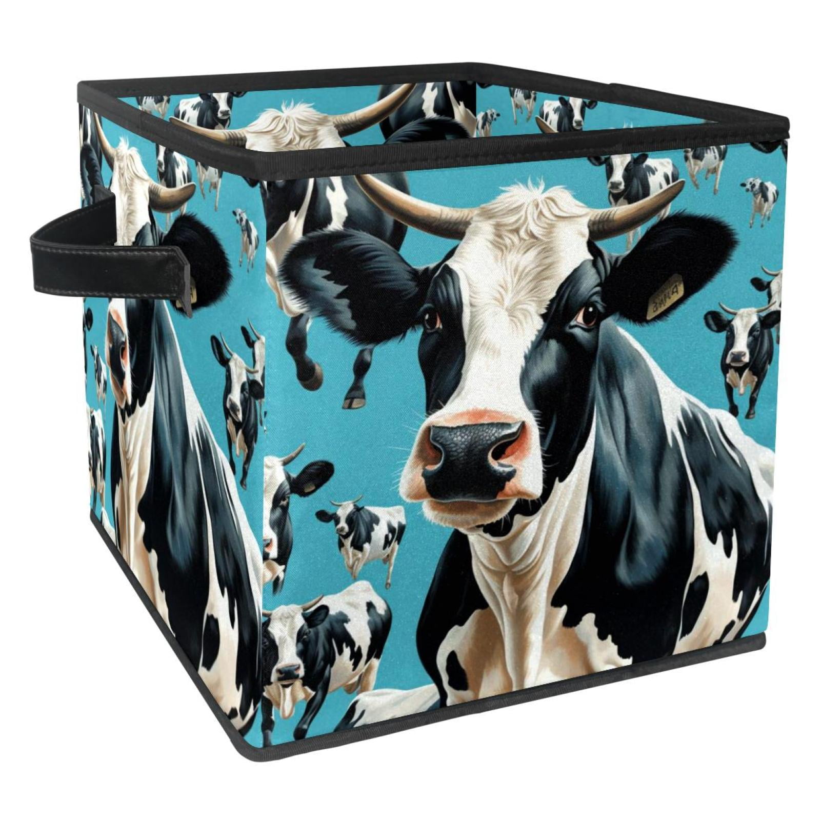 Cattle Foldable Storage Cubes with Handle 10.8"x10.5"x10.6" - Large ...