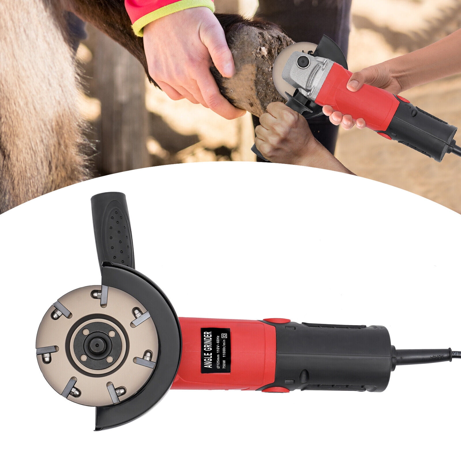 Cattle Hoof Cutter Knife Hoof Trimmer Electric Cow Hoof Trimming Plate ...