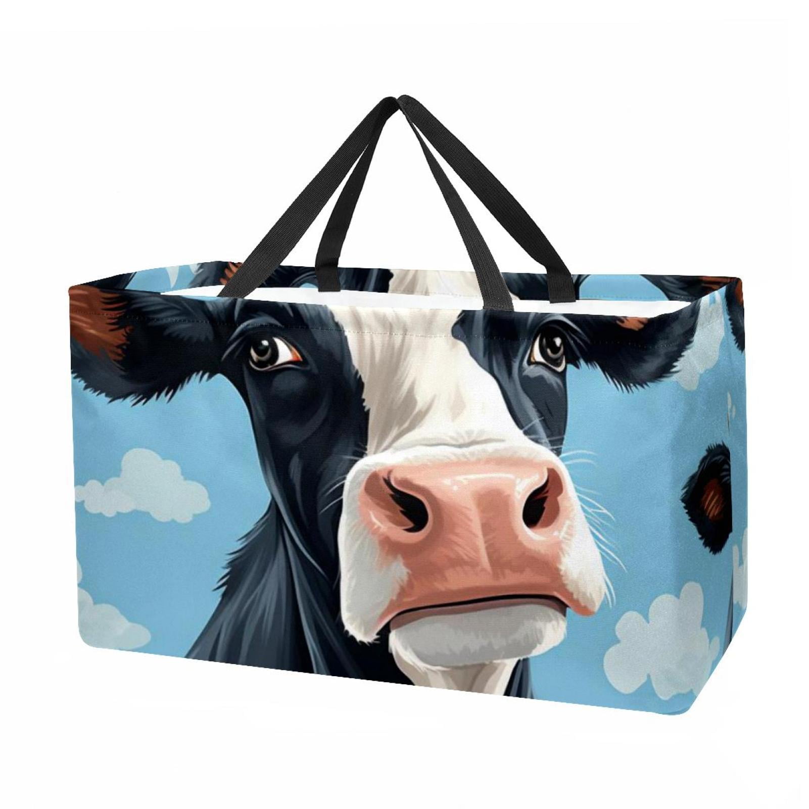 Cattle Large Capacity Reusable Foldable Oxford Cloth Storage Basket ...