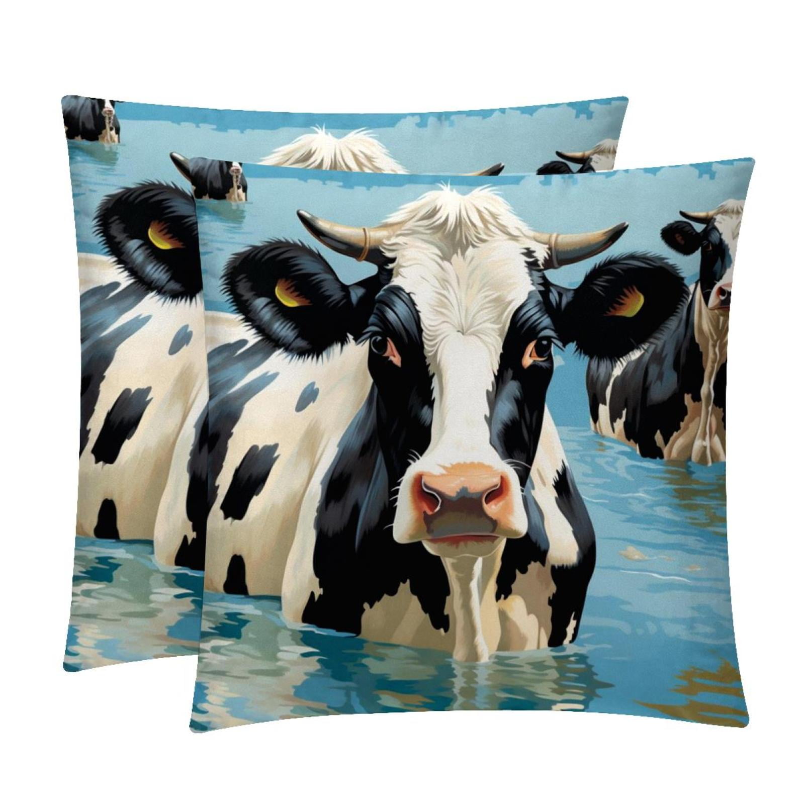 Cattle Patterns for Home Decor, Covers Available in 16x16, 18x18, and ...