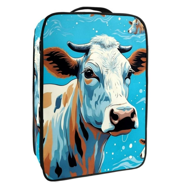 Cattle Polyester Shoe Container Organizer Box - 23x31cm/9x12in Size ...