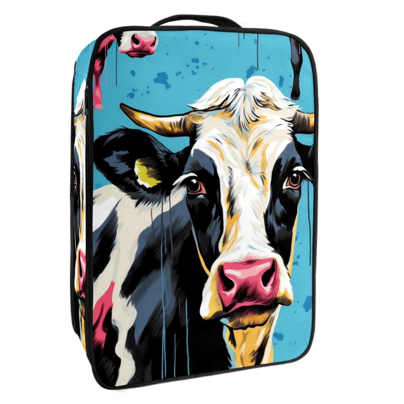 Cattle Polyester Shoe Container Organizer Box - 23x31cm/9x12in Size ...